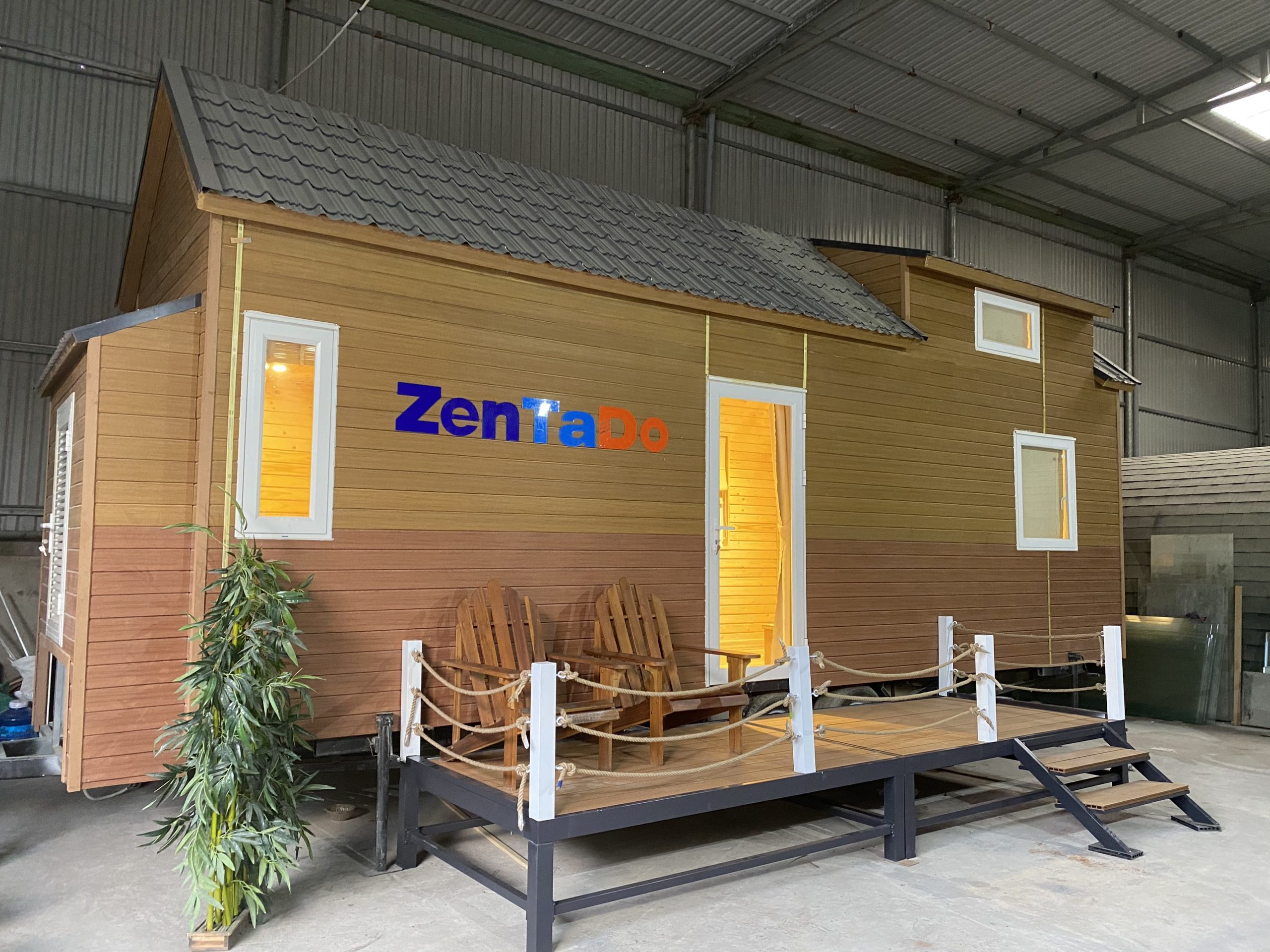 PHIÊN BẢN MOBILE HOME - Nhà gỗ di động thông minh
